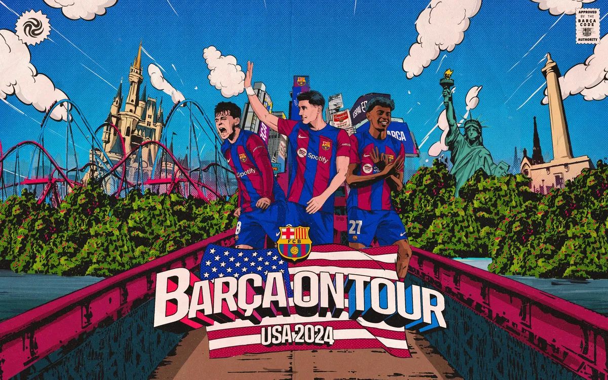 FC Barcelona heading to United States for 2024/25 pre-season!
