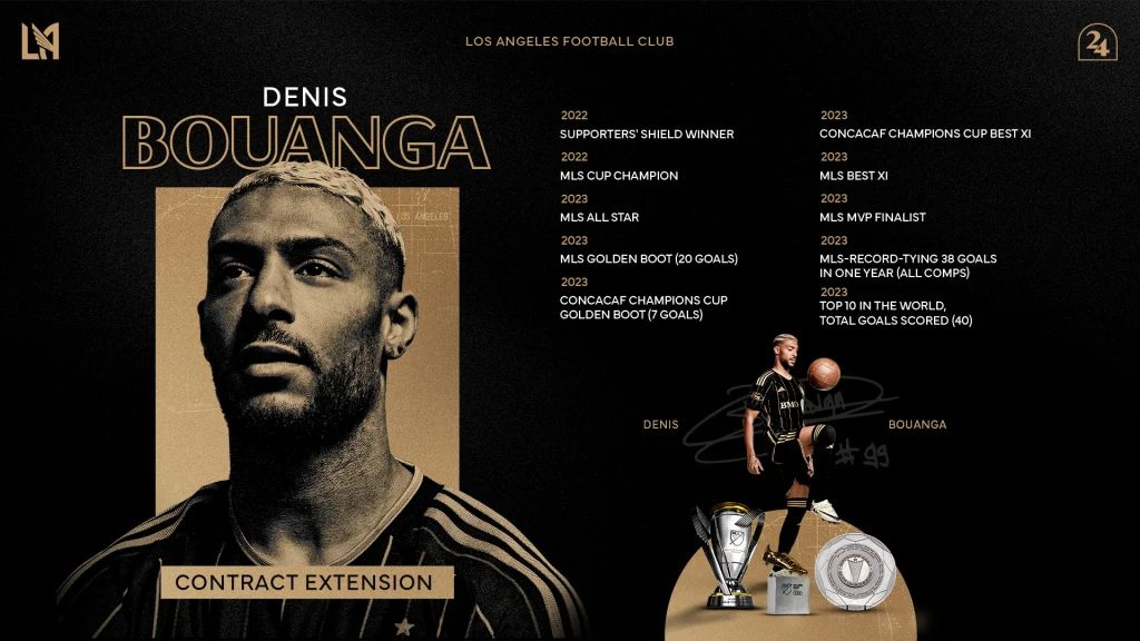 Denis Bouanga signs multi-year LAFC contract extension!