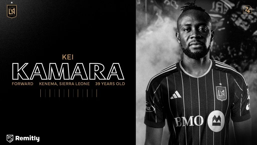 LAFC signs forward Kei Kamara!