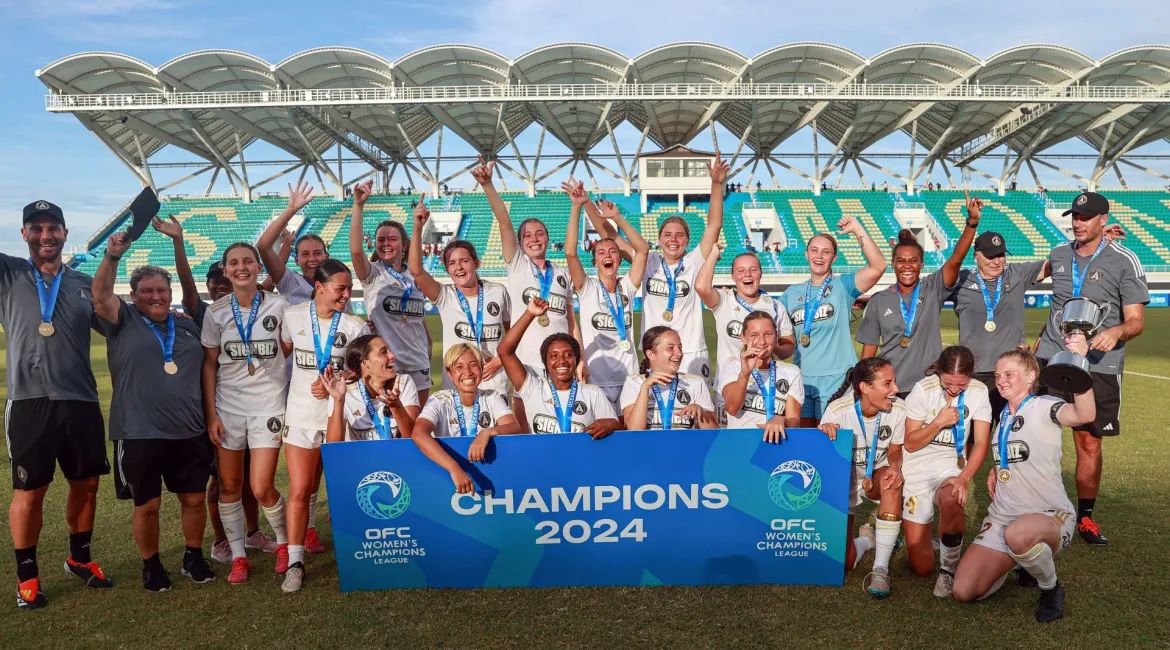 Auckland United lift OFC Women's Champions League 2024 title!