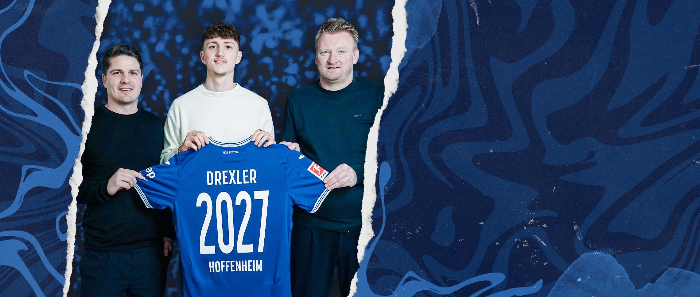 TSG Hoffenheim hand Germany U-19 international Tim Drexler a new contract!