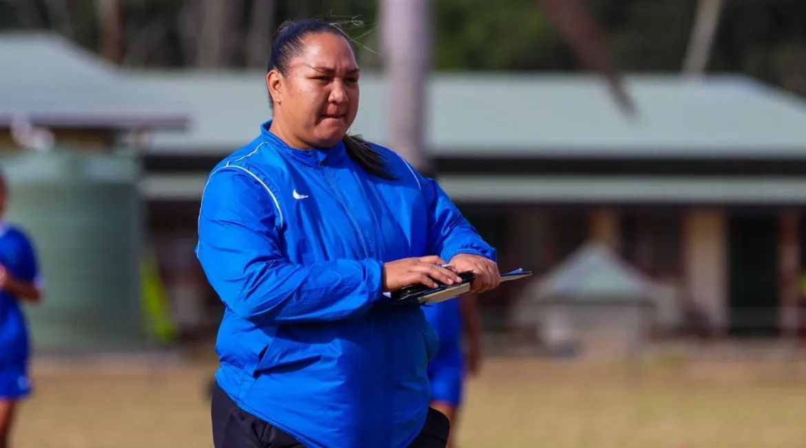 Mausia Patolo paving the way for aspiring Female Goalkeepers in Tonga!