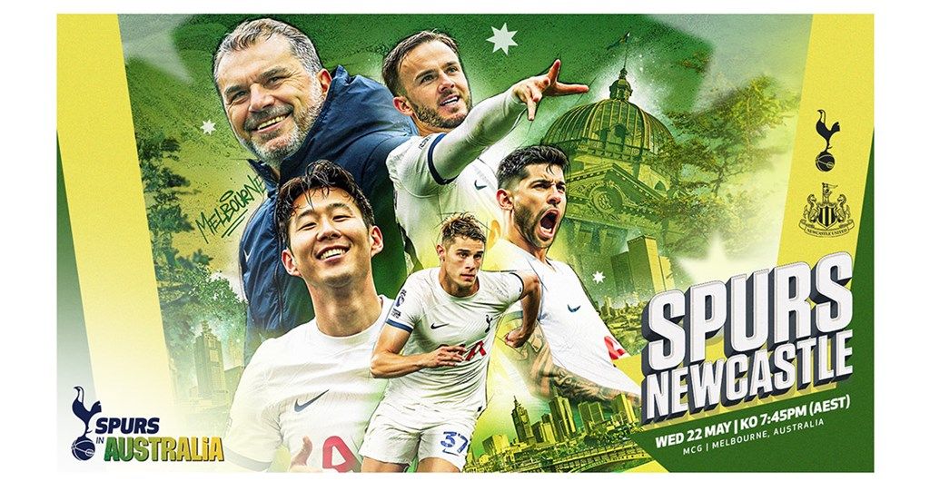 Tottenham Hotspur to visit Australia in May for Newcastle United friendly!