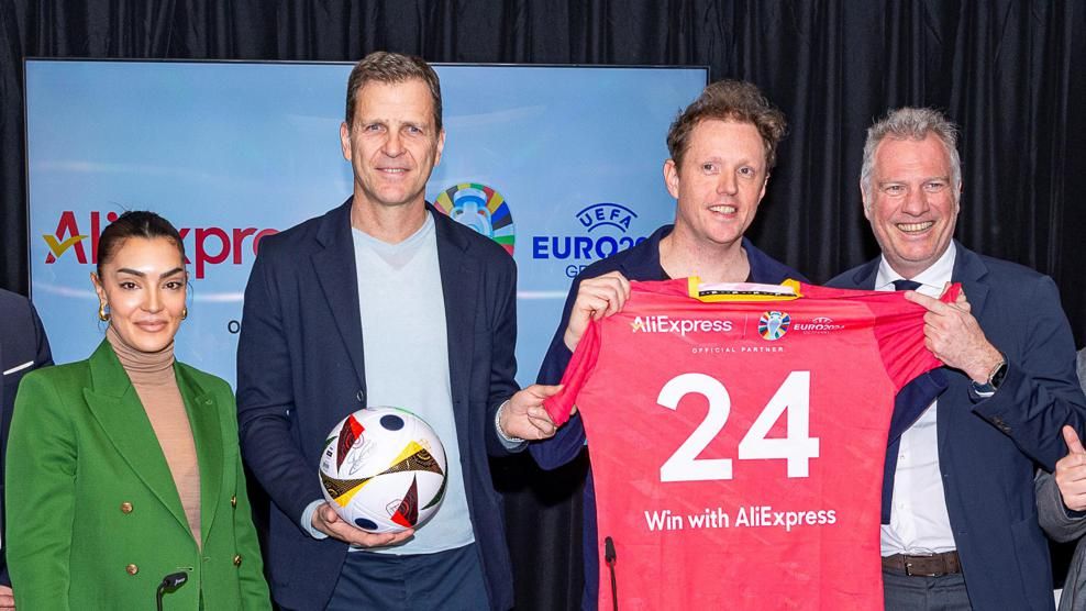 AliExpress signs as UEFA EURO 2024 partner!