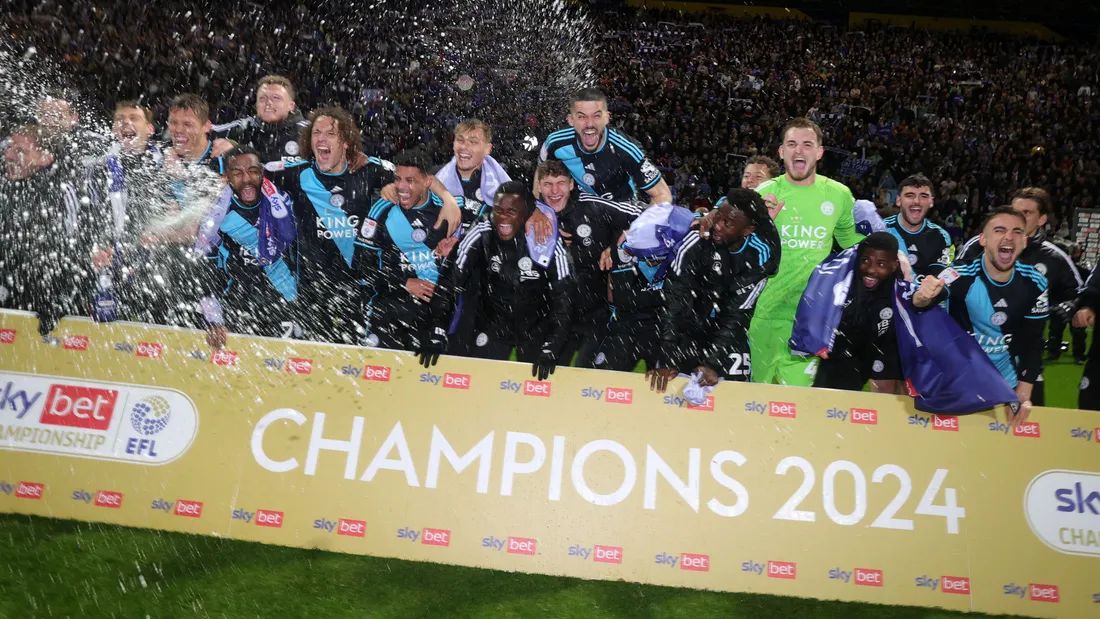 Leicester City return to Premier League with Championship title!