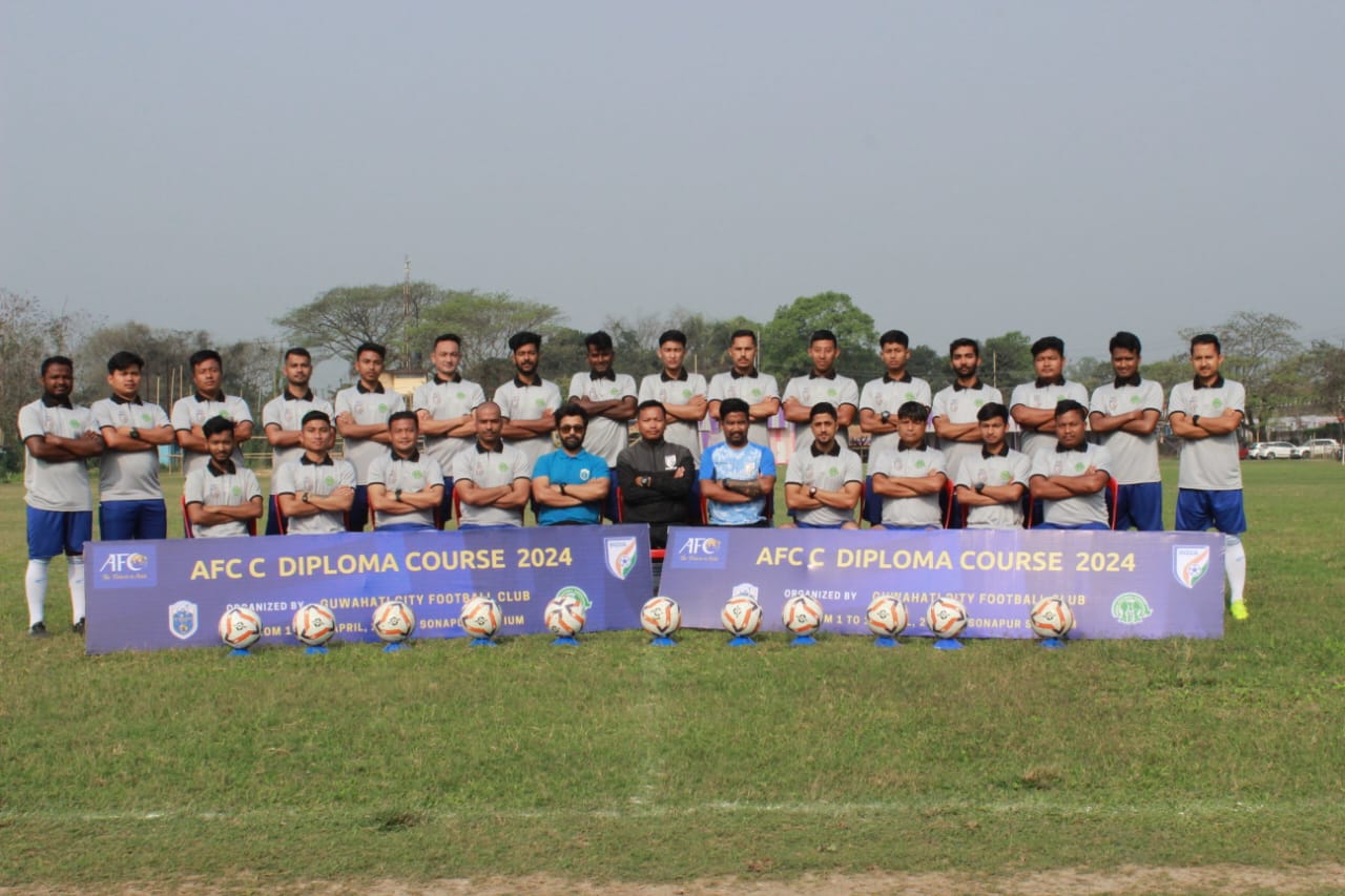 Guwahati City FC organised AFC C Diploma Coaching course concludes!