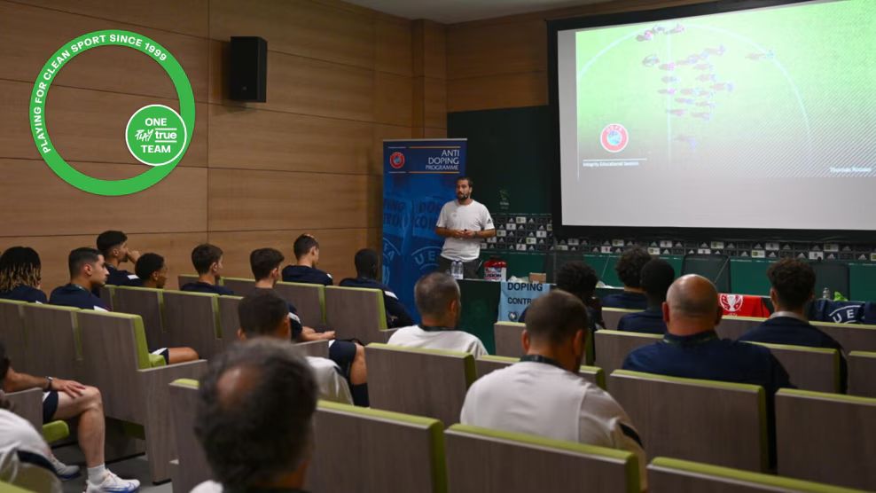 European football unites in support of clean sport!