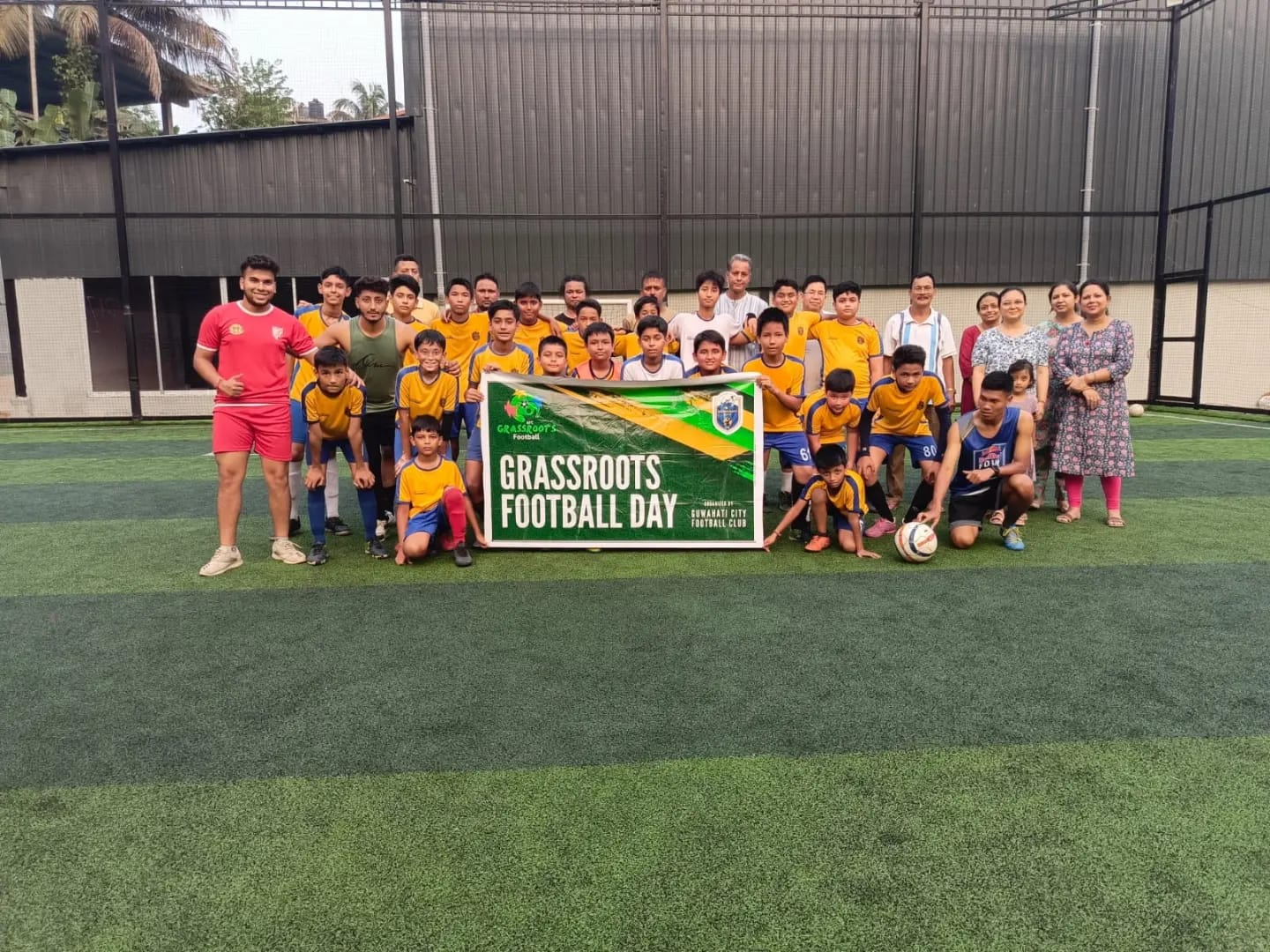 Guwahati City FC celebrates AFC Grassroots Day!