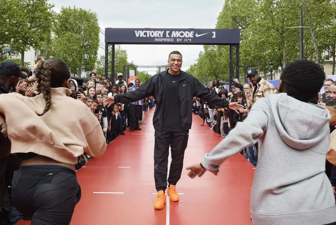 Kylian Mbappe launches Nike's Victory Mode Tour!