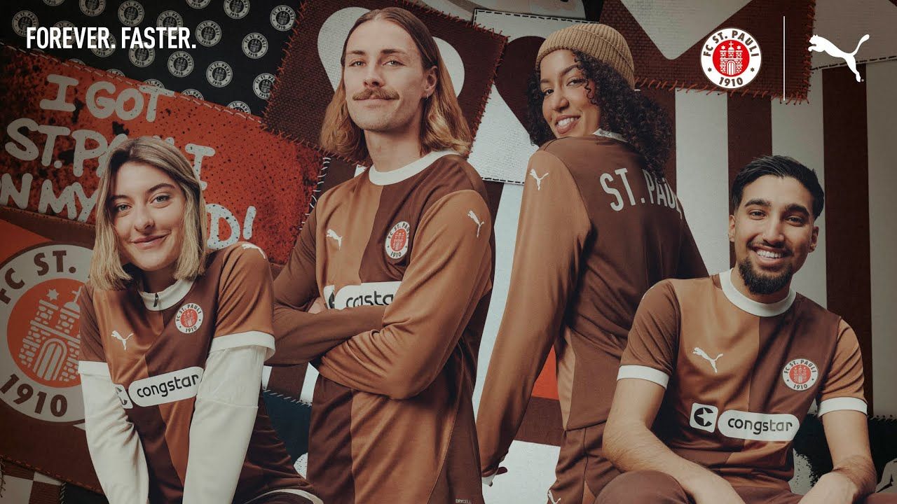 FC St. Pauli & PUMA unveil home shirt for 2024/25 Bundesliga season!