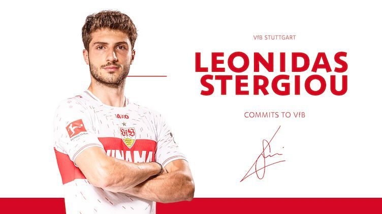 Leonidas Stergiou signs long-term VfB Stuttgart deal!