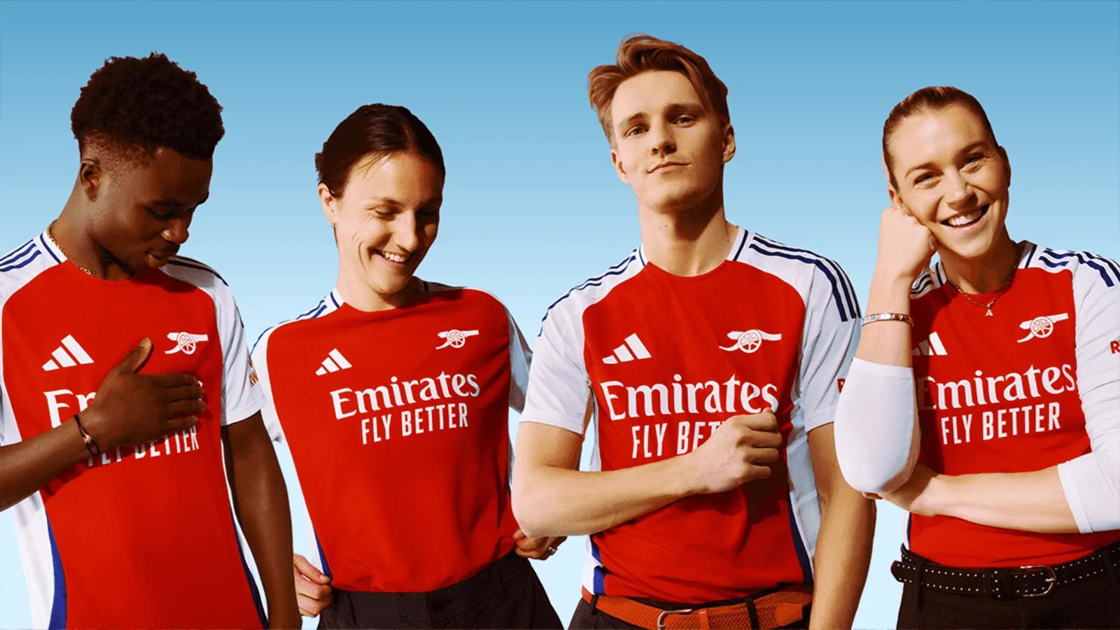 adidas & Arsenal FC launch the new 2024/25 home kit!